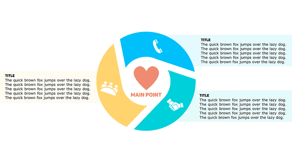 How to Make a 3 Point Circle Infographic on PowerPoint How to Make a 3 Point Circle Infographic on PowerPoint