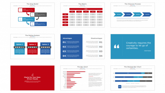 Sleek: A PowerPoint Template for Business Professionals